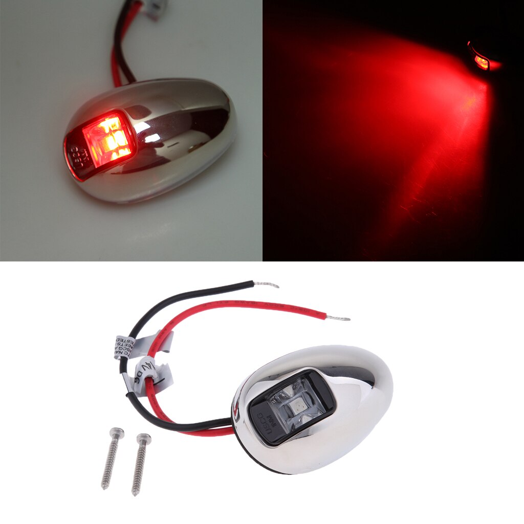 Boot Navigatie Led Licht 12V Rvs Behuizing Licht R... – Vicedeal