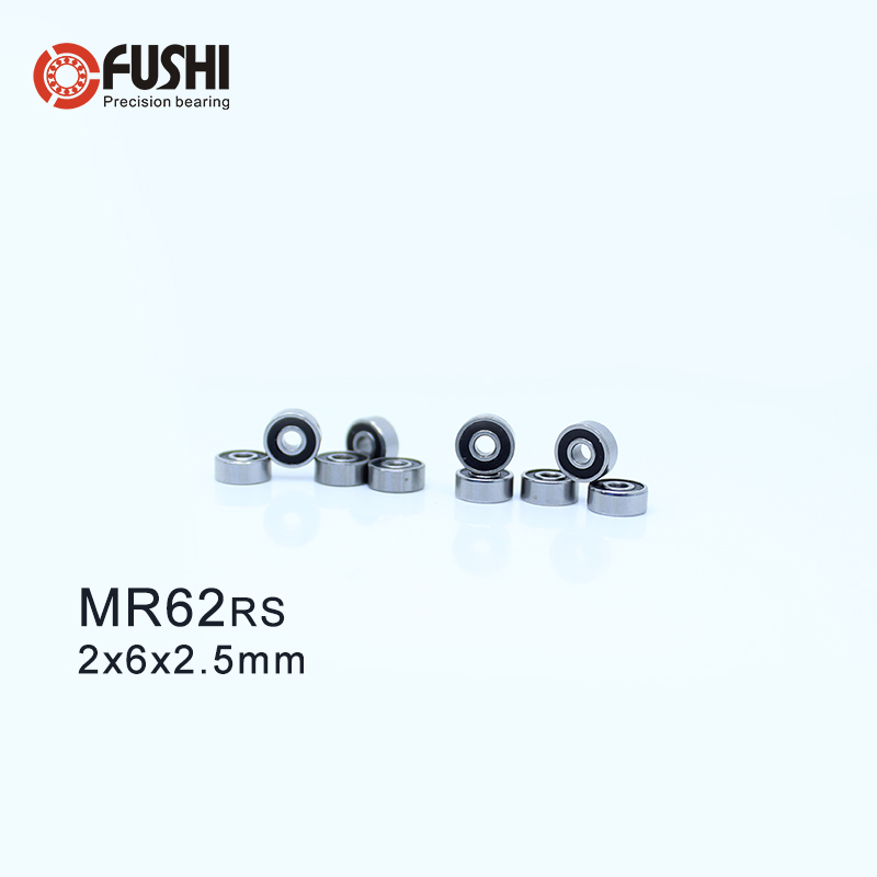 MR62RS Bearing ABEC-3 ( 10 PCS ) 2*6*2.5 mm ABEC-3... – Vicedeal