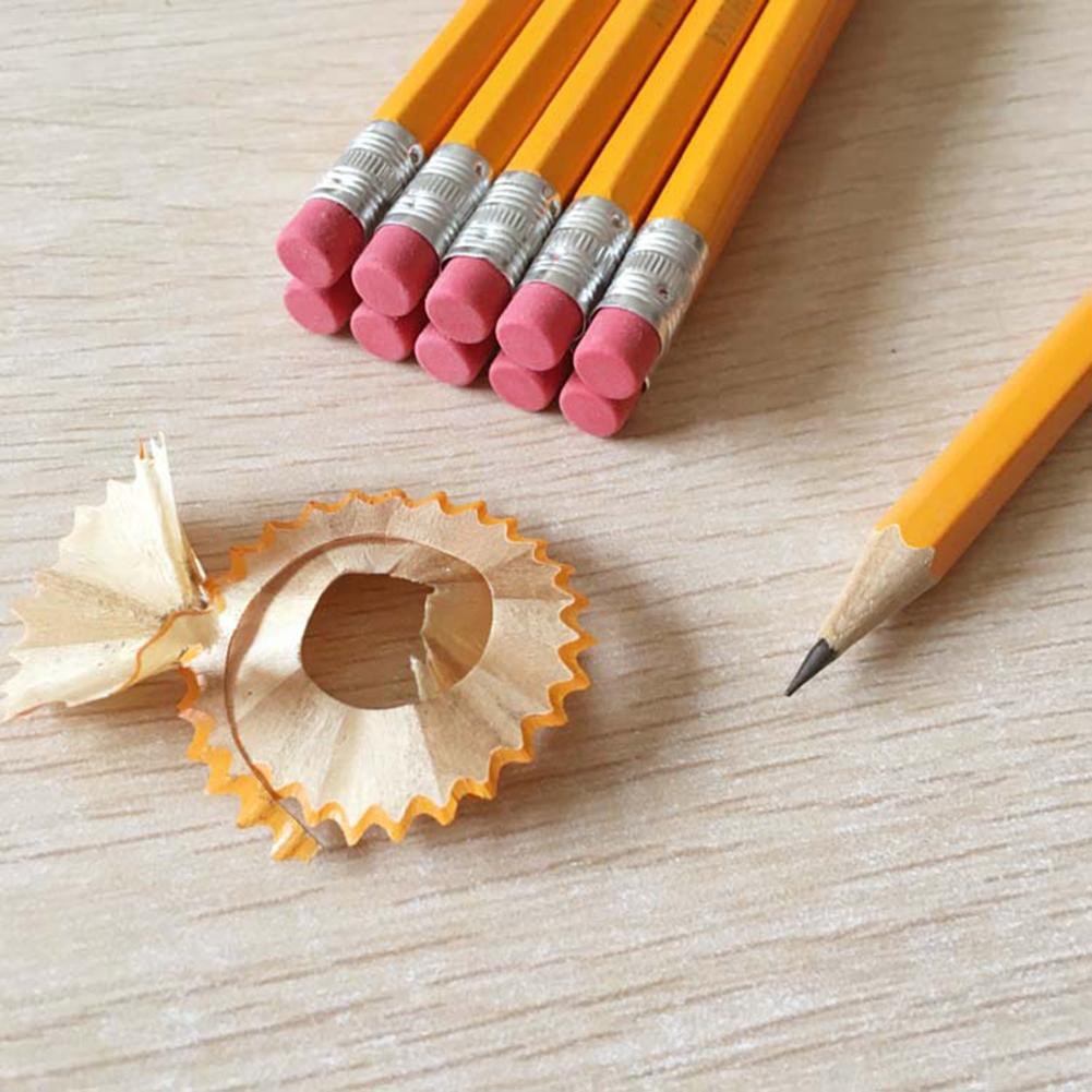 10Pcs Students HB Pencil with Rubber Eraser Childr... – Grandado