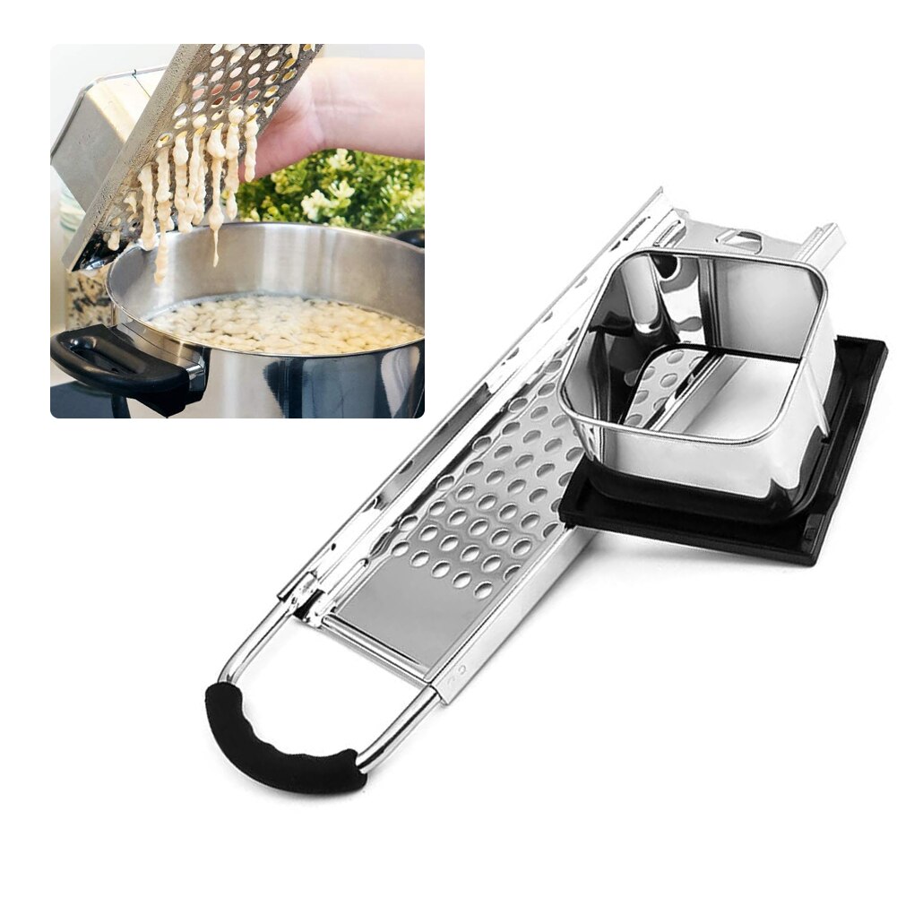 Pasta Machine Manual Noodle Spaetzle Maker Stainle... – Vicedeal