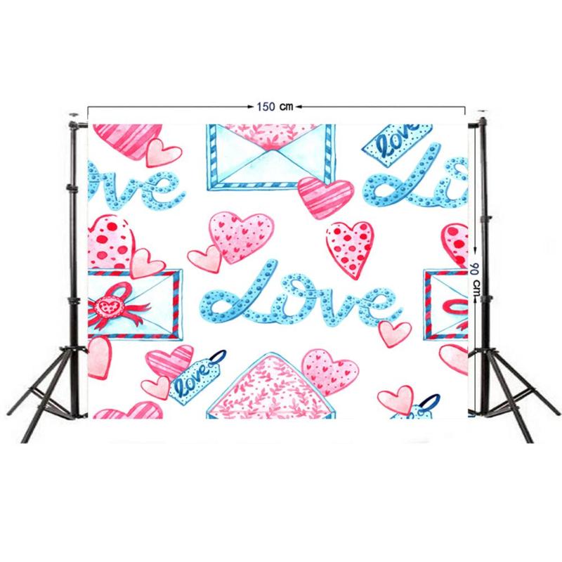 Vintage Valentines Day Party Backdrops Photography... – Grandado