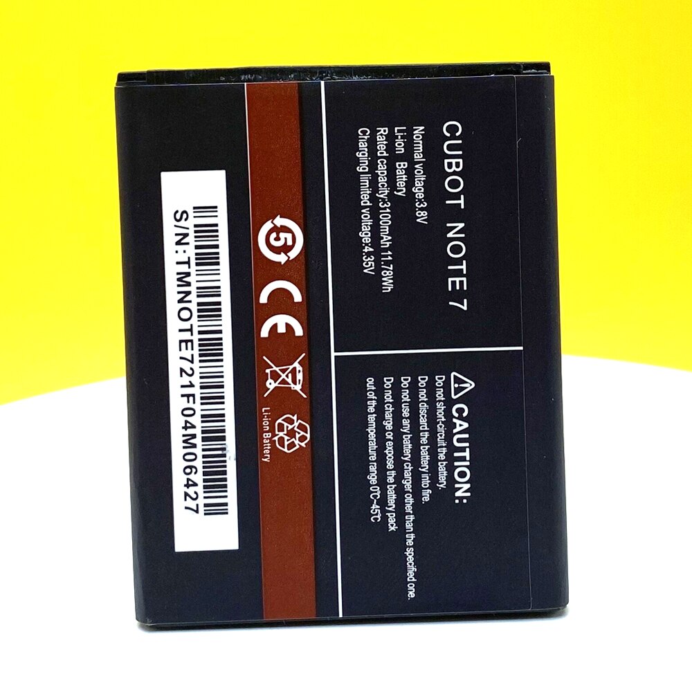 Original Battery For Cubot Note 7 +Tracking Number – Grandado
