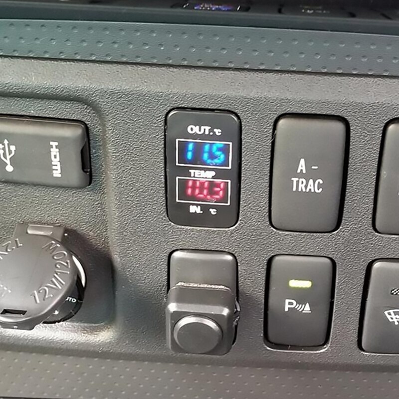 Car Interior and Exterior Temperature Display Dual... – Vicedeal