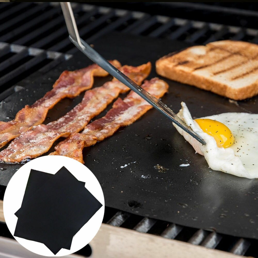Reusable Grill Bbq Mat Non Stick Matt Cooking Mats... – Grandado