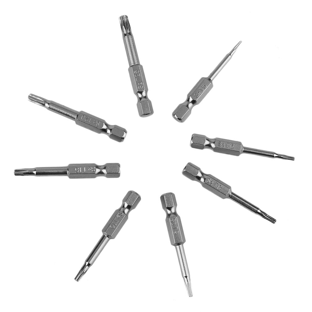 8Pcs and Practical Magnetic Torx Screwdriver Bits ... – Vicedeal