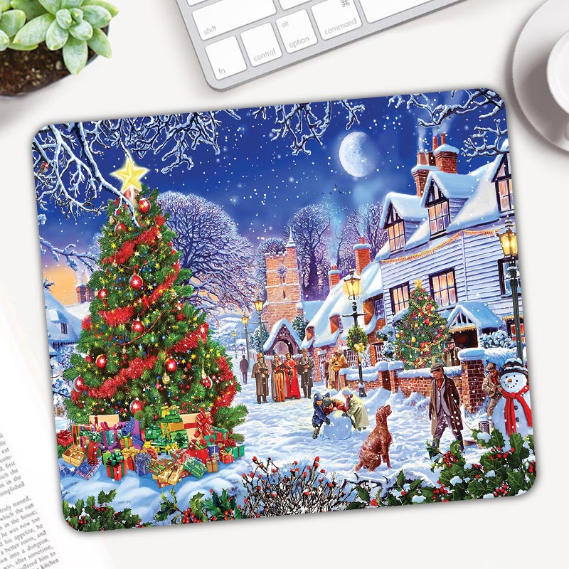 Christmas Xmas Tree Patterned Gaming Mouse Pad Gam... – Grandado