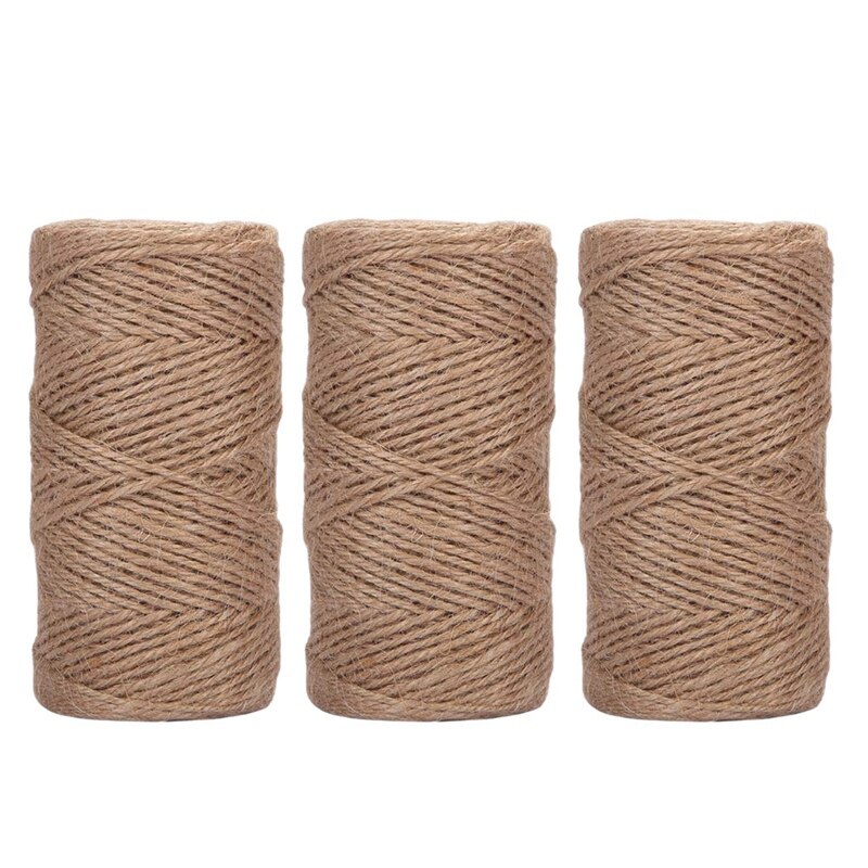 DIY Handmade Jute Rope 1000 Feet 2Mm 3 Ply Natural... – Vicedeal