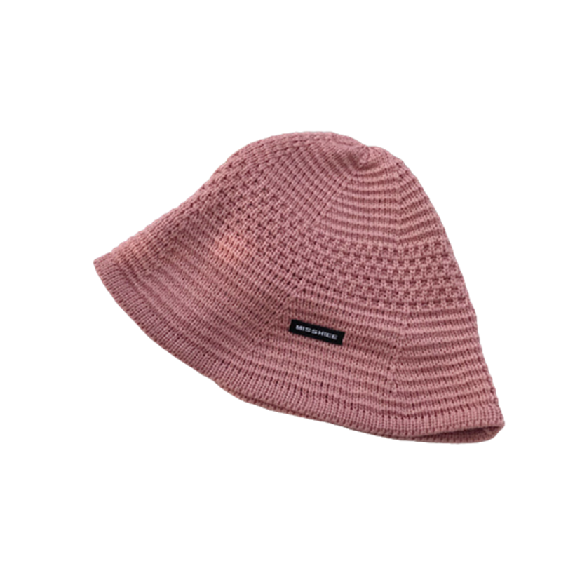 Women Crochet Knit Bucket Caps Autumn Winter Korea... – Grandado