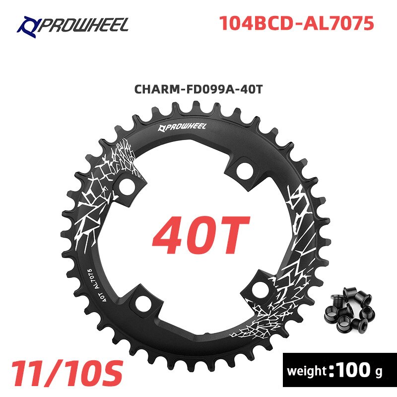 PROWHEEL Mountain Bike Round Narrow Wide Chainring... – Grandado
