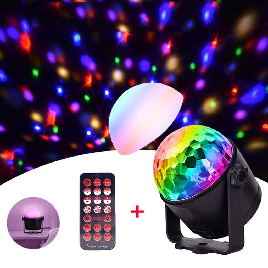 LED Mini RGB Disco Party Club DJ KTV Magic Ball La... – Grandado