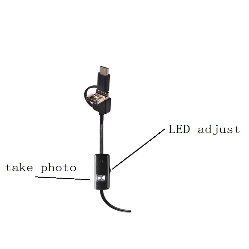 3 in 1 Micro USB Endoscope Camera 7MM IP67 Waterpr... – Vicedeal