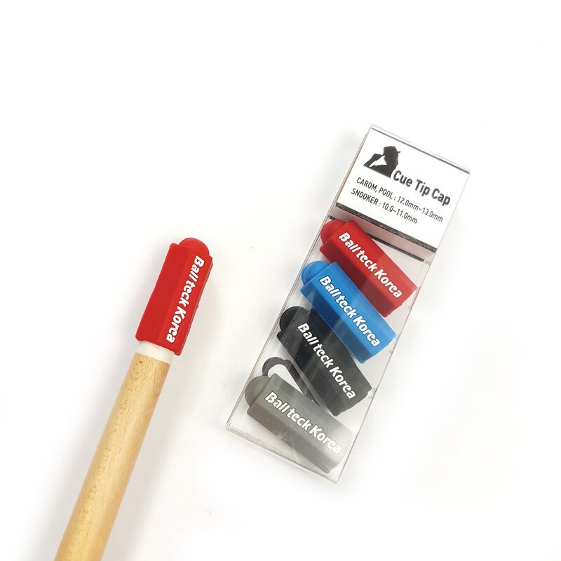 4 kleuren/set Originele Ballteck Siliconen Cue tip... – Vicedeal
