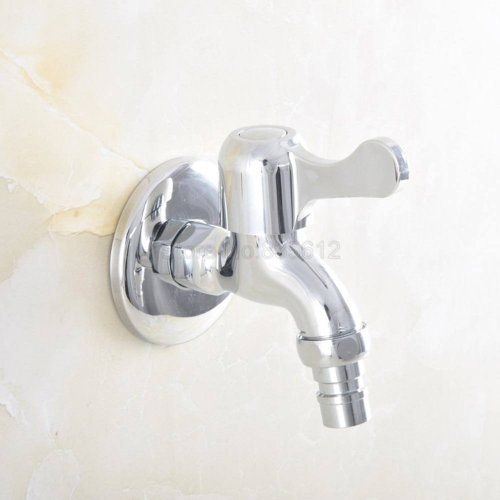 Polished Chrome Wall-mounted Washing Machine Sink ... – Vicedeal