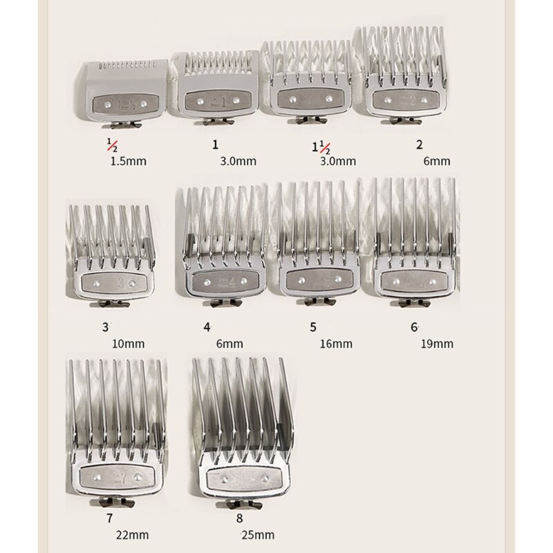 10PCS Hair Clipper Guide Comb Set for Hair Clipper... – Grandado