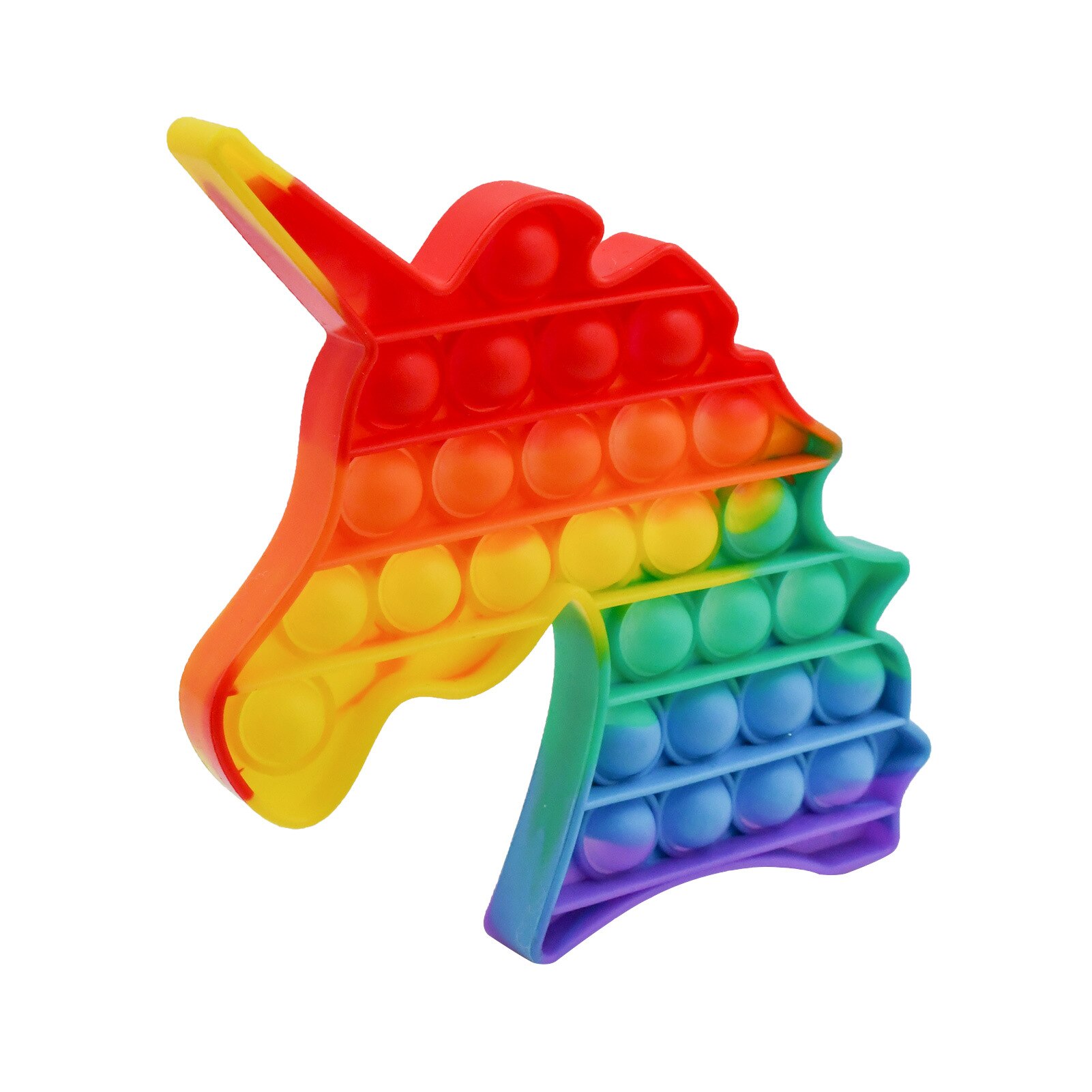 Push Bubble Sensory Pop It Fidget Toy Unicorn Box ... – Grandado