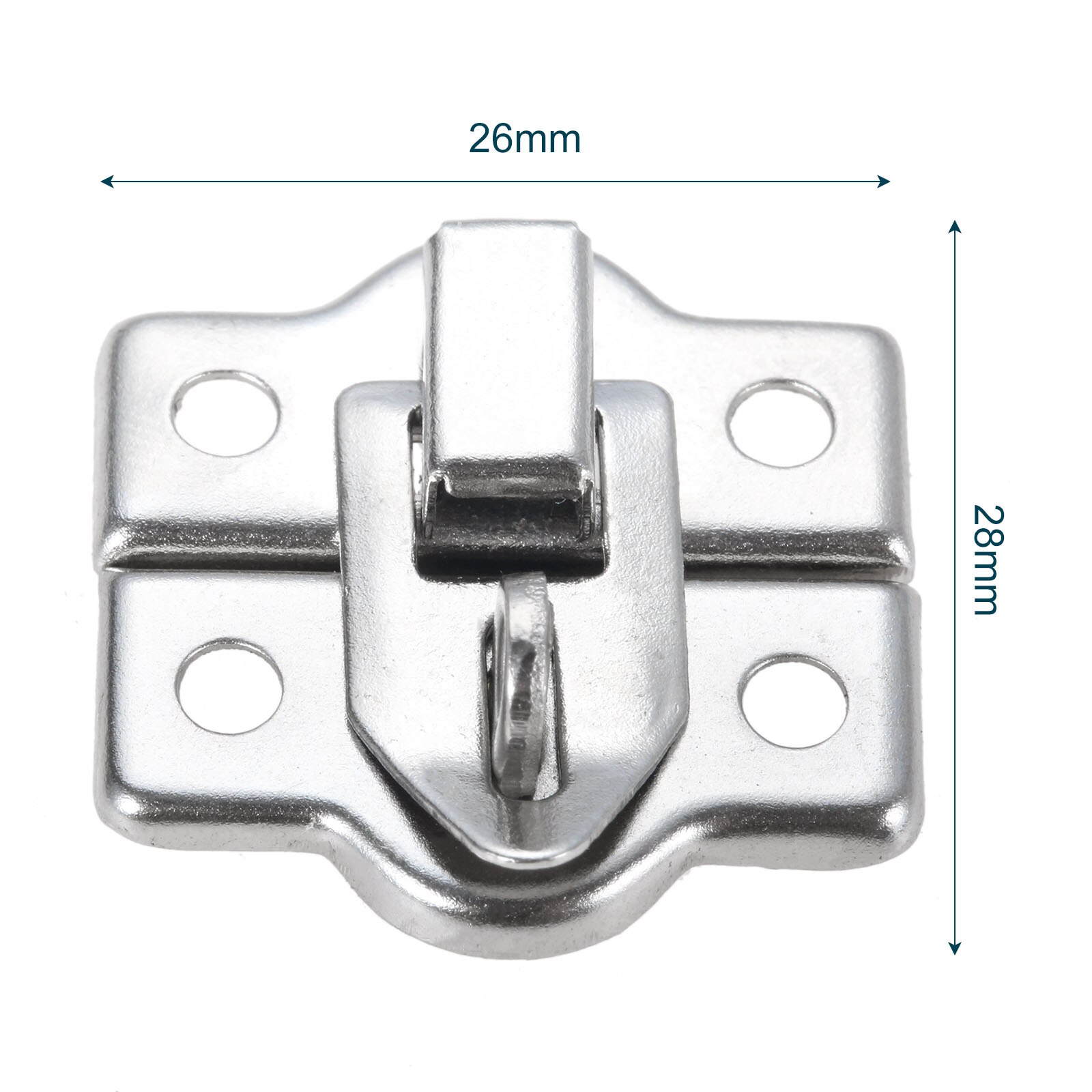 20-2pcs Silver Box Latch Lock Clasps Alloy Toggle ... – Grandado