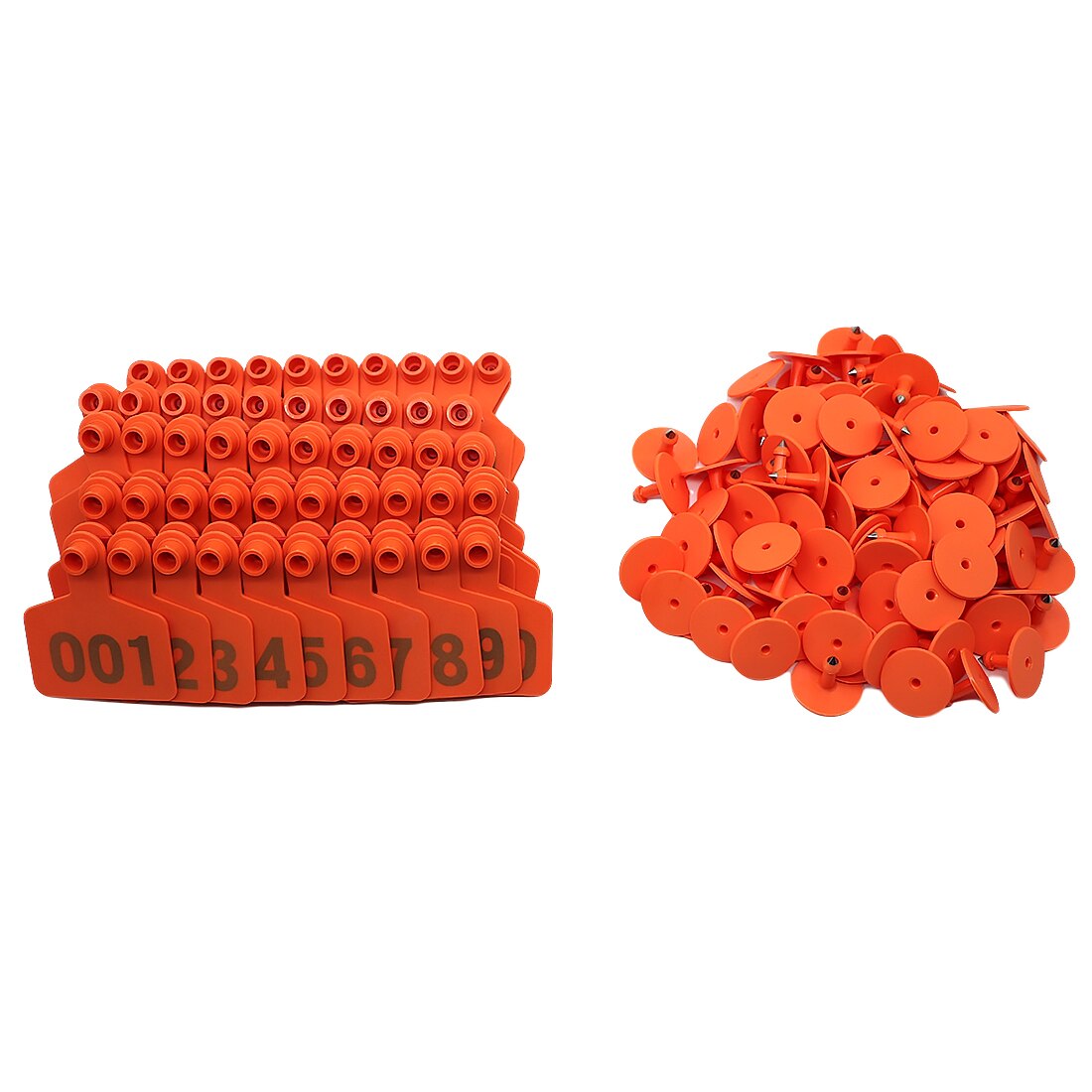 100Pcs Cattle Ear Tags Cow Larger Plastic Livestoc... – Grandado