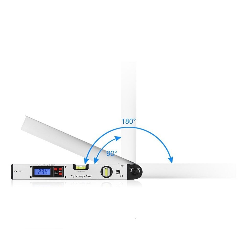400mm Slope Tool Angle Level Digital Goniometer Me... – Grandado