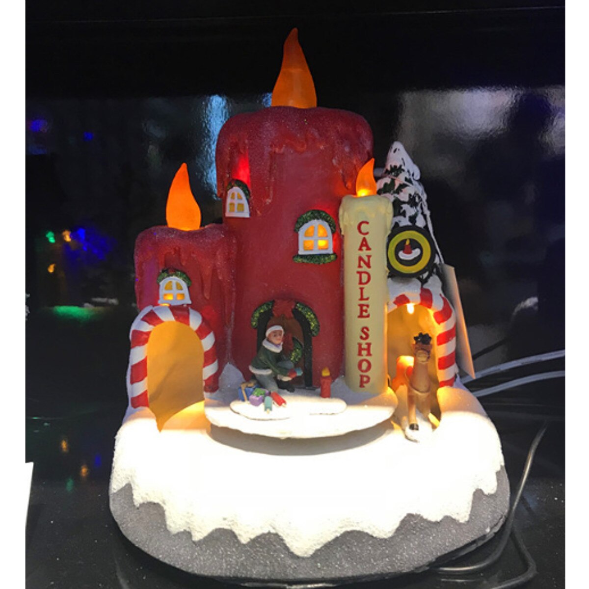 Miniature Resin Christmas Scene For kids Year Ligh... – Vicedeal