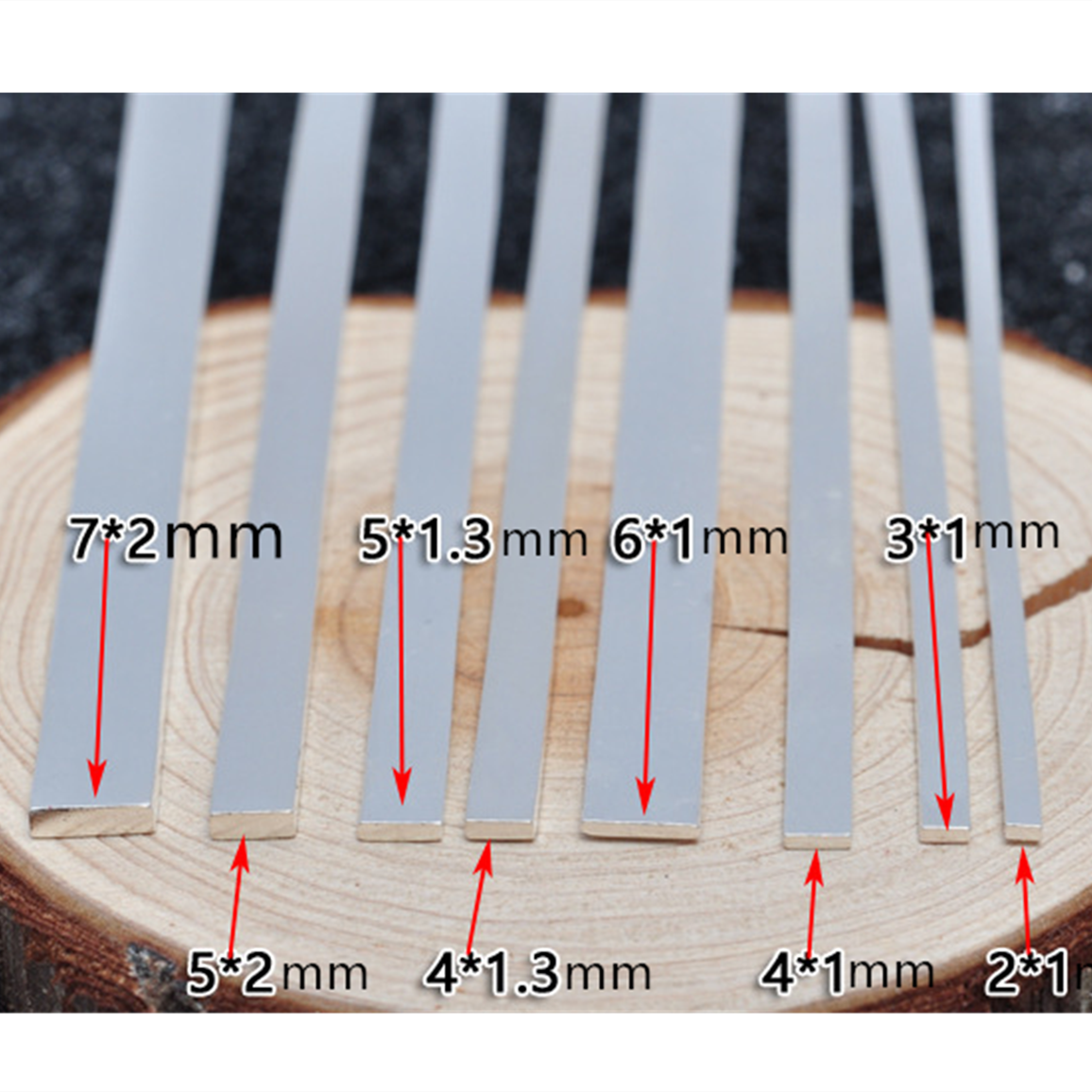 925 Sterling Silver Rectangle Flat Wire Cuff Ring ... – Grandado