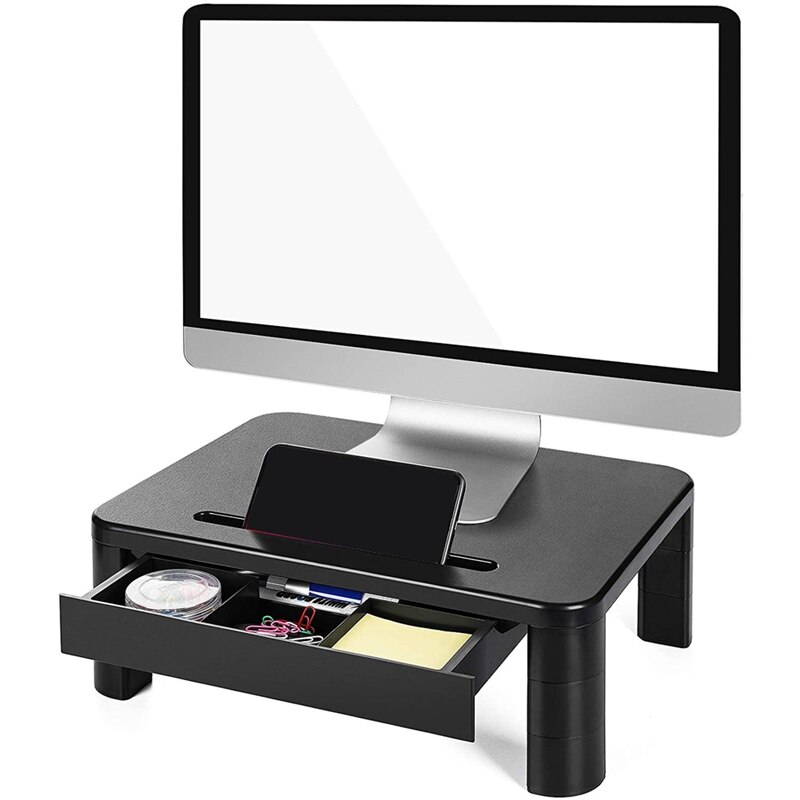 Monitor Stand Voor Bureau Voor Pc Monitor, Laptop,... – LovingPrices