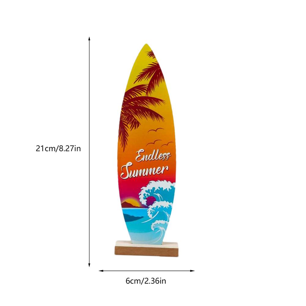 Surfboard Centerpieces For Tables Tropical Bar Tab... – Grandado