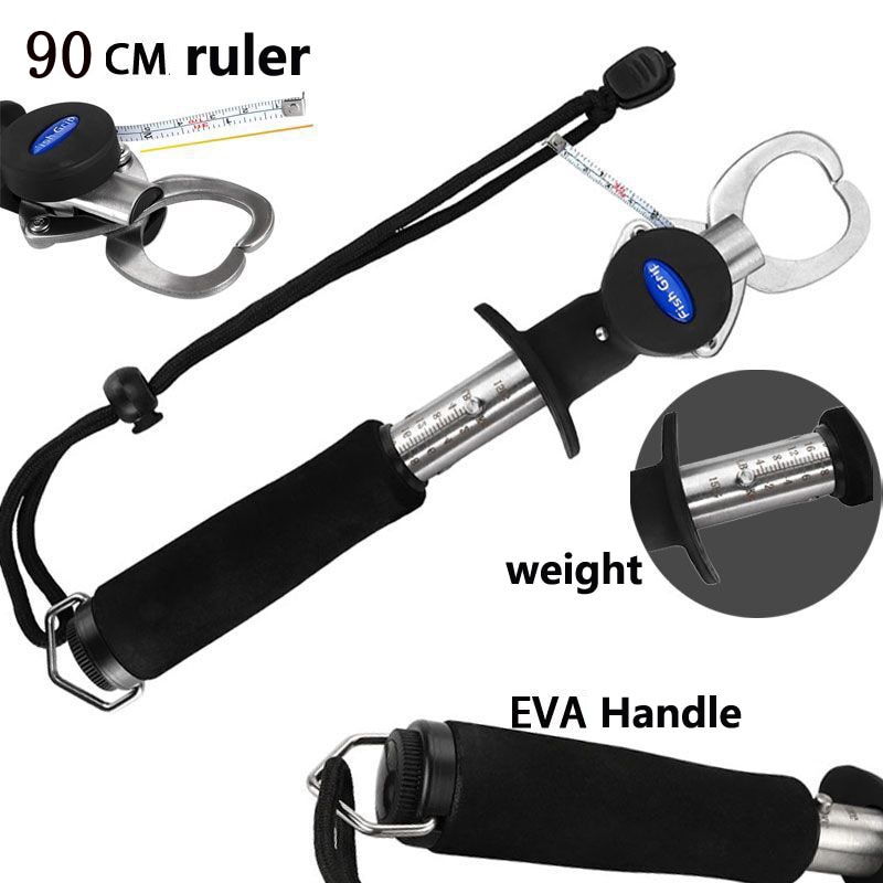 Stainless Steel Fishing Gripper With weighing and ... – Grandado