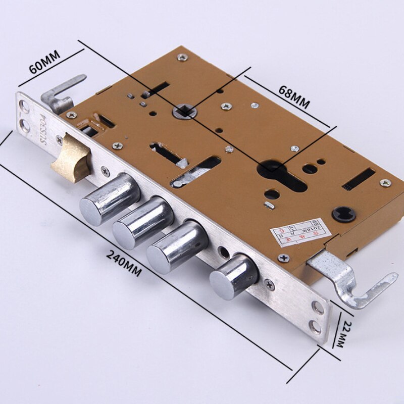 22*240MM Security Anti-Theft Door Lock Body Stainl... – Grandado