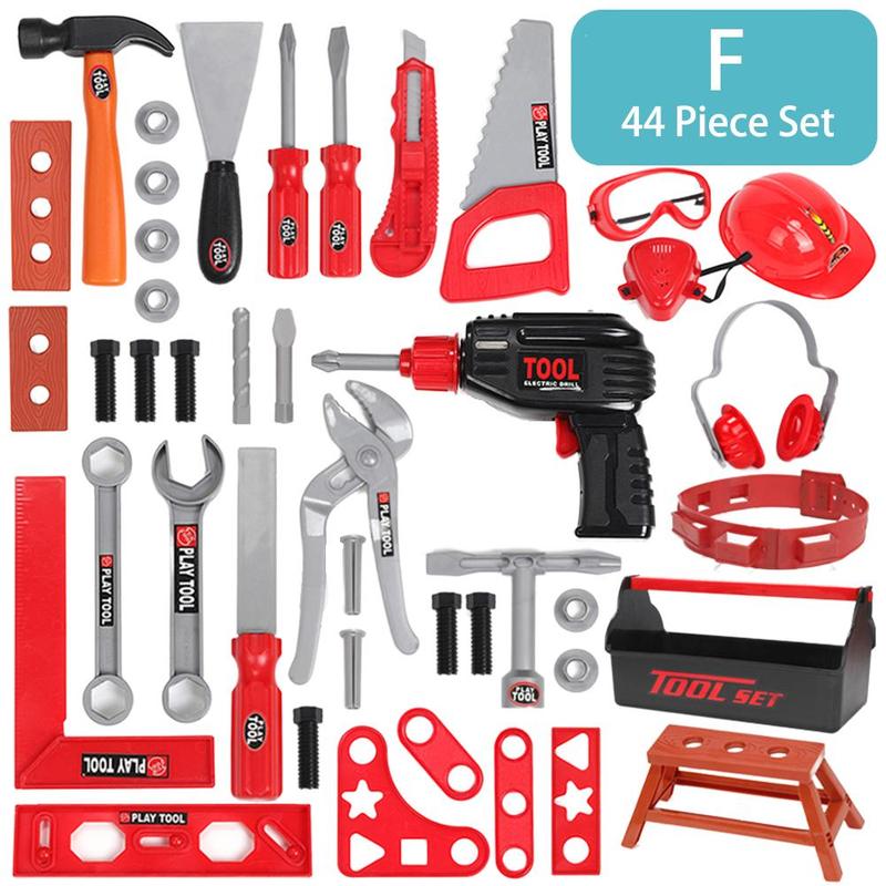 Children's Repair Toy Toolbox Playing House Si... – Grandado