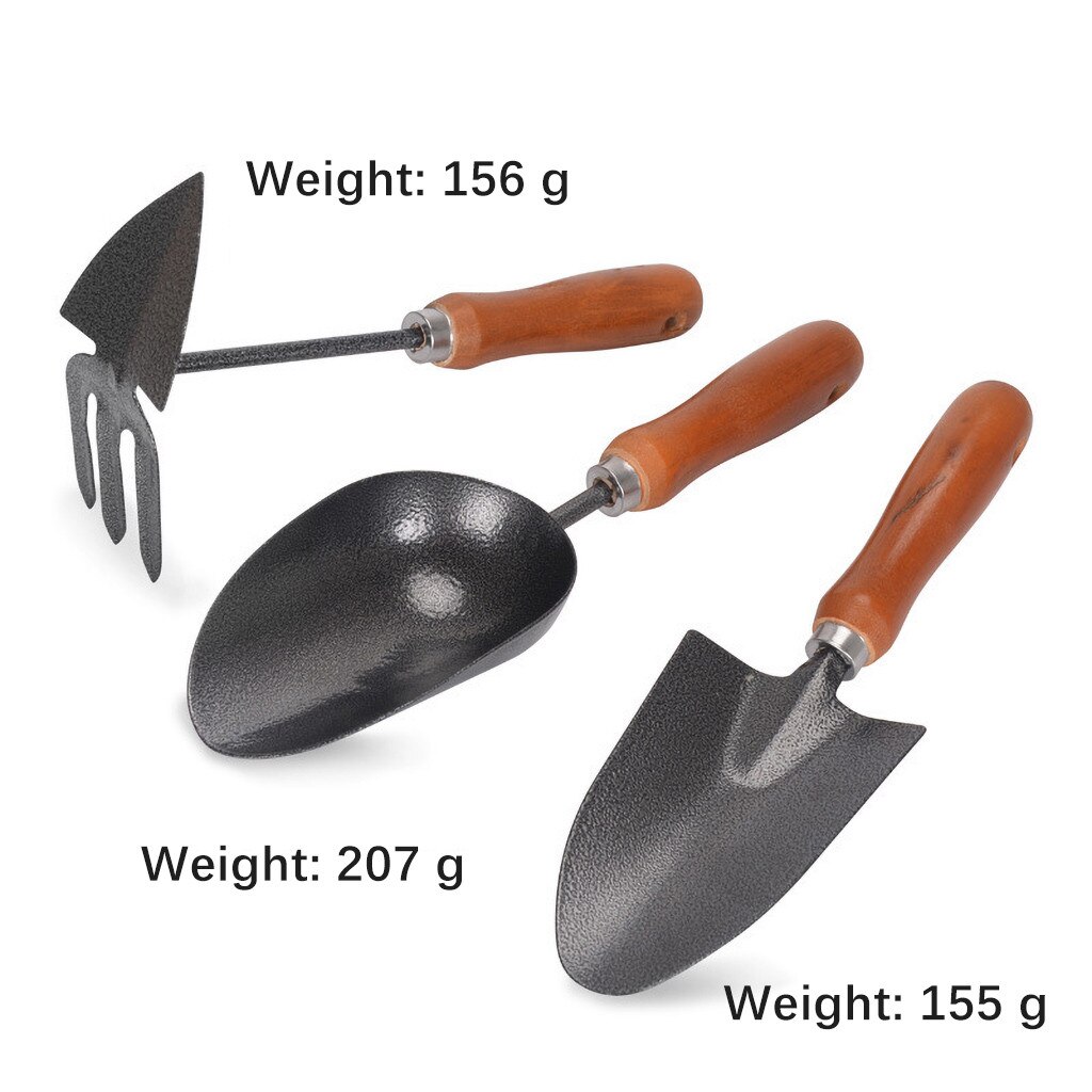 1Pcs Schop Hark Houten Handvat Metal Head Tuingere... – Grandado