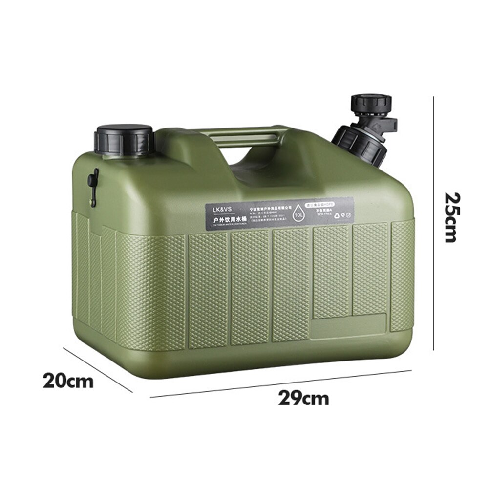 25L Outdoor Hiking Camp Water Bucket Portable Car ... – Vicedeal