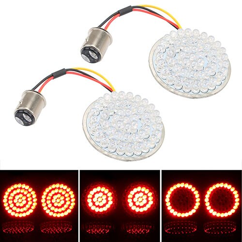 Rode Led Motorfiets Richtingaanwijzer Indicator Le... – Grandado