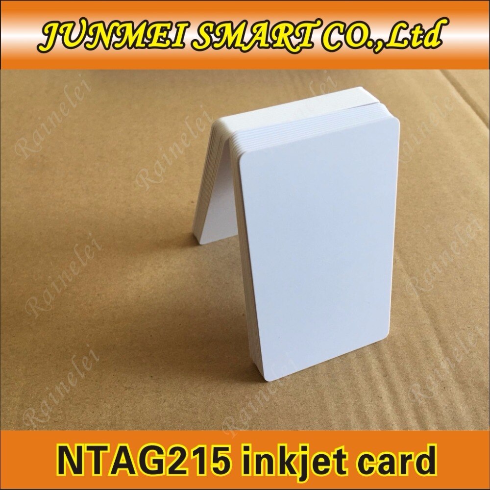 Printable Blank Inkjet PVC Cards 13.56MHZ NFC 215 ... – Grandado