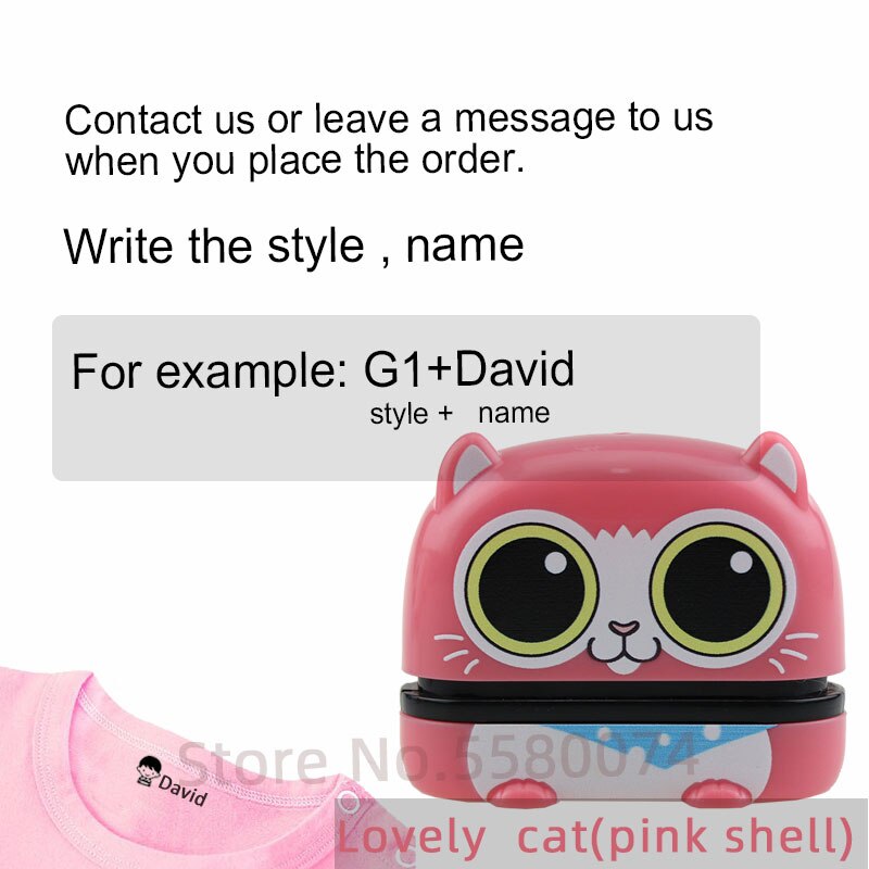 Qita Grote Maat Custom-Made Diy Naam Seal Kleding ... – Grandado