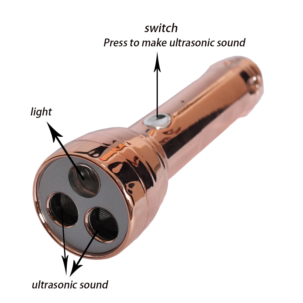 Handheld Dog Repellent and Trainer with Flashlight... – Grandado