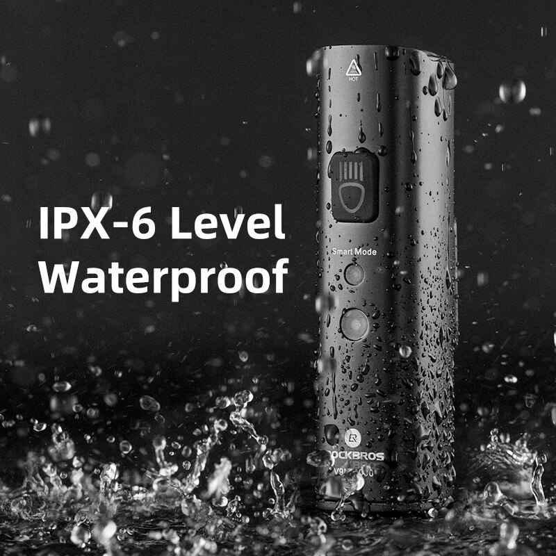 Rockbros Smart Fietsverlichting Fiets IPX6 Waterdi... – Vicedeal