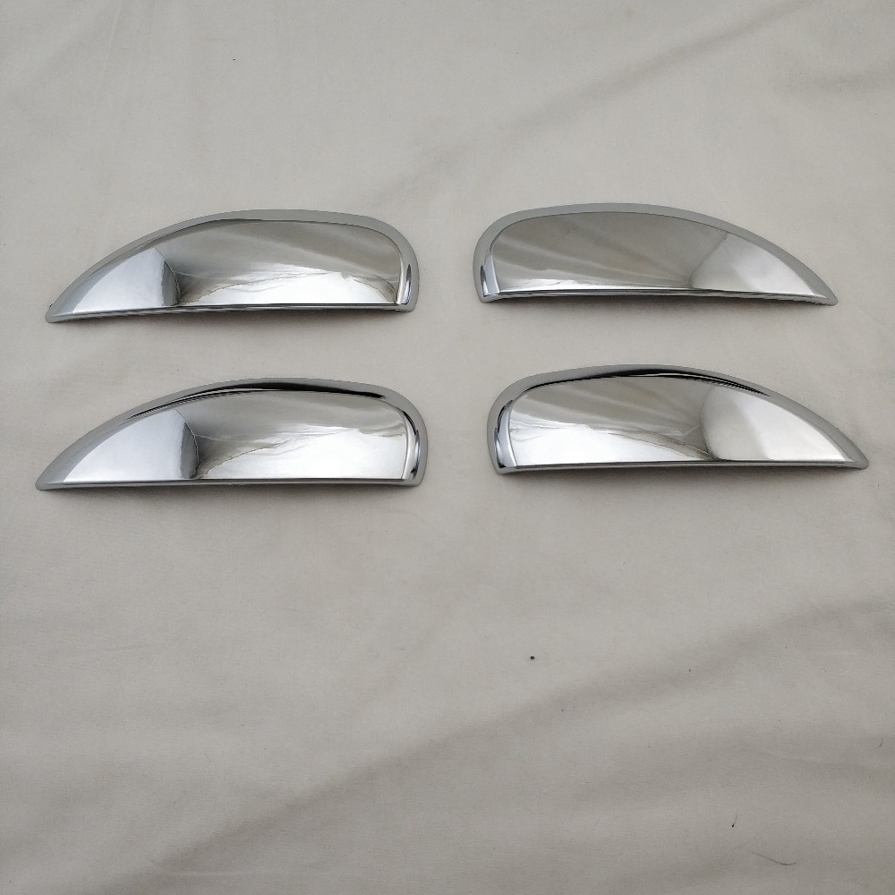 4 stuks verchroomde Deurgreep Cover Auto Voor Rena... – Grandado