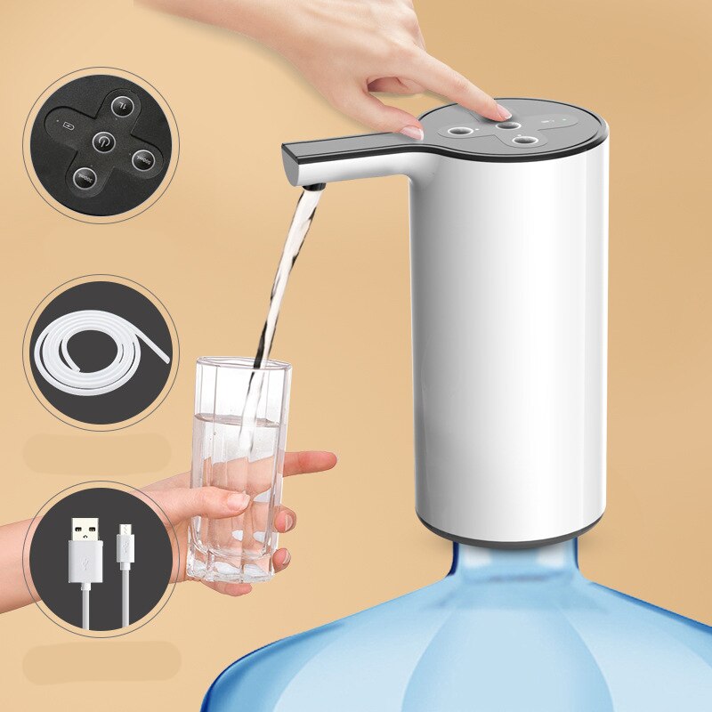 Household Automatic Electric Water Pump Button Dis... – Grandado