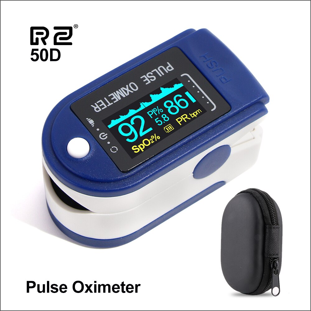 RZ Portable Finger Oximeter fingertip Pulsioximetr... – Grandado