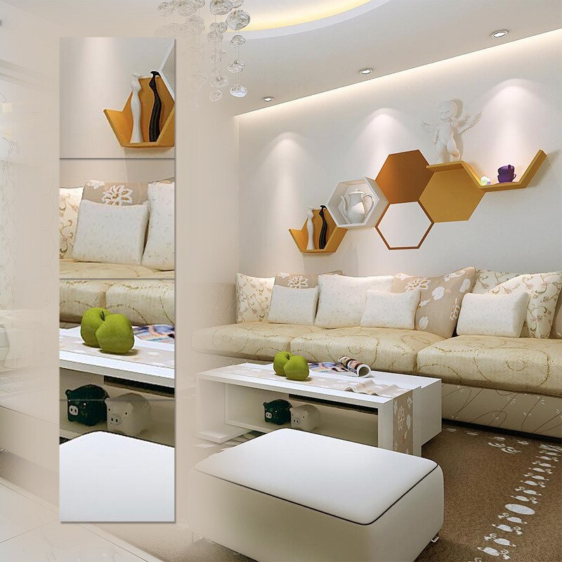 4PC/SET Acrylic Mirror 39" x 9.8" Full Body Length... – Grandado