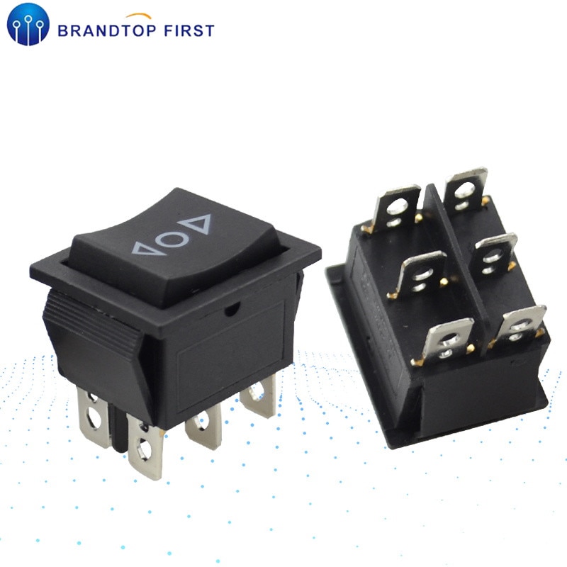 6 Pin 3 Position Boat （On）Off-（On） Momentary Rocke... – Vicedeal