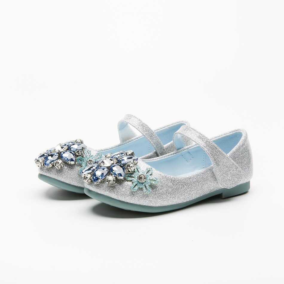 Girls Bridesmaids Heel Pump Shoes Kids Rhinestone ... – Grandado