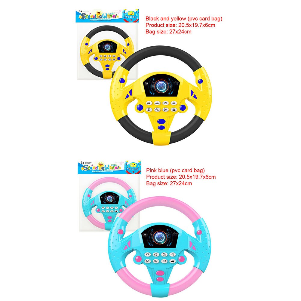 Baby Brain Game Children's Toy Copilot Steering Wh... – Vicedeal