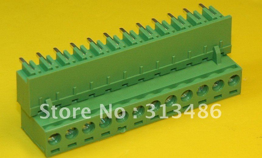 12Pin 5.08mm Terminal Block Connector bent pin – Grandado