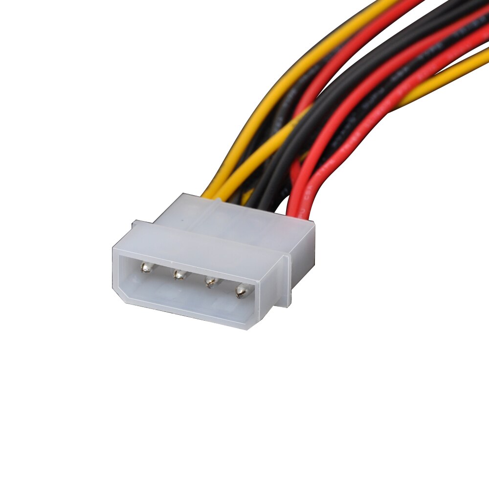 DeepFox 4 Pins Molex male to 3 Port Molex IDE fema... – Grandado