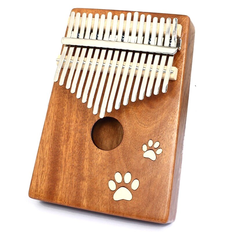 17 tasten Mosaik Fußabdruck Musical Instrument Finger Klavier Kalimba ...