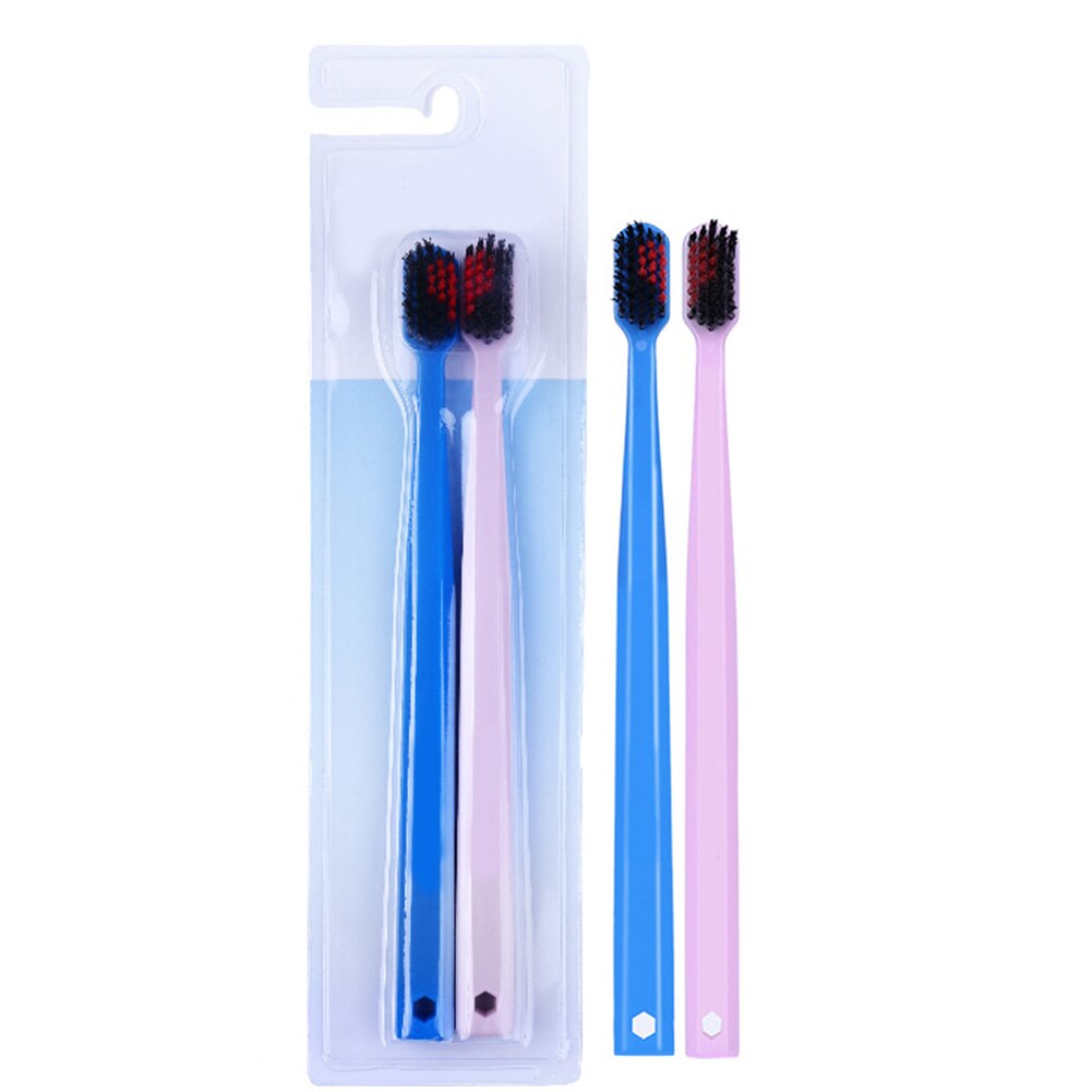 2 Pcs Couple Heart Shape Toothbrushes Ultra Soft O... – Vicedeal