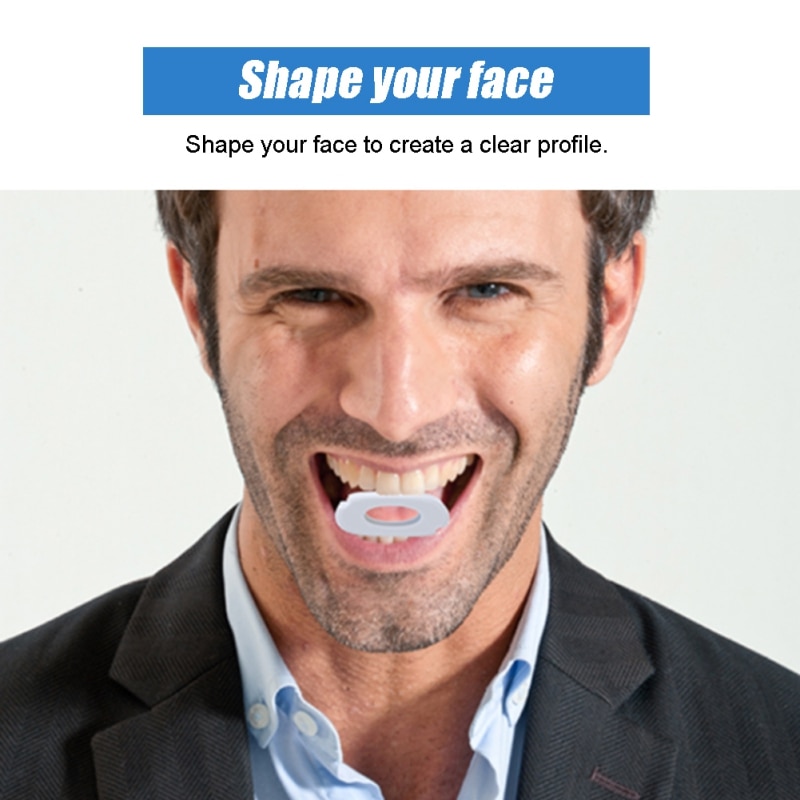 Silicone Facial Muscle Jaw Exerciser Shape Facial ... – Grandado