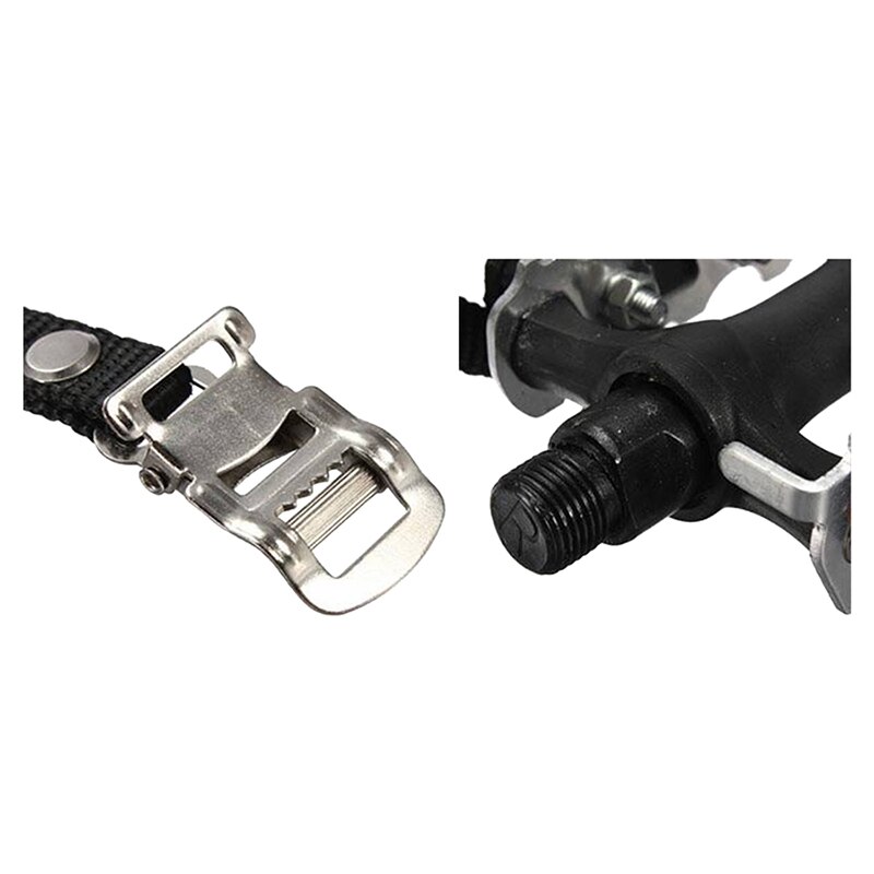 2 x Alu bicycle mountain bike loop pedal pedal hoo... – Vicedeal