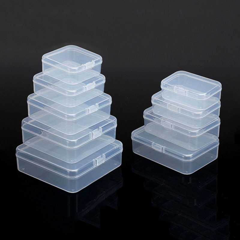 Many Sizes Transparent plastic box Storage Collect... – Grandado